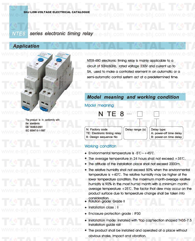 ELECTRONIC-TIMING-RELAY